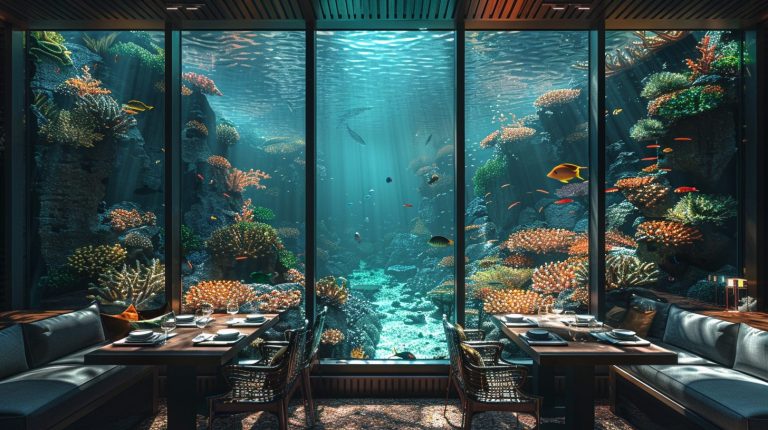 The Underwater Cafes with Amazing Views
