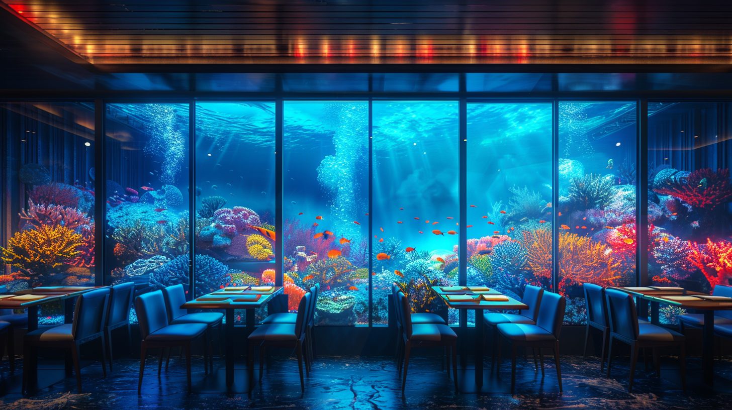 The Underwater Cafes with Amazing Views