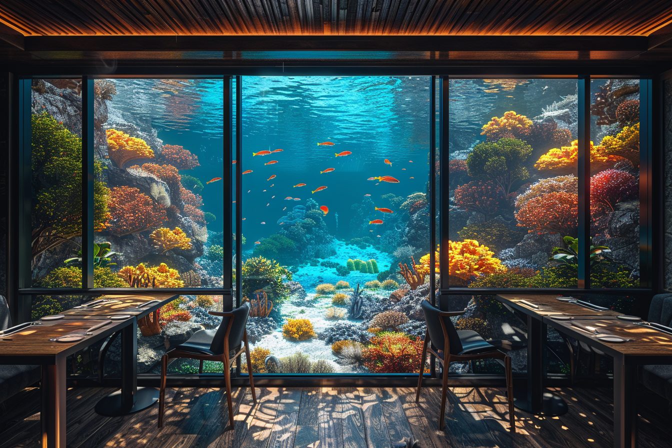 The Underwater Cafes with Amazing Views