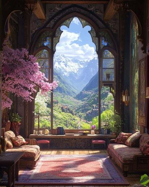 Fantasy-Style Living Rooms with Incredible Landscape Views