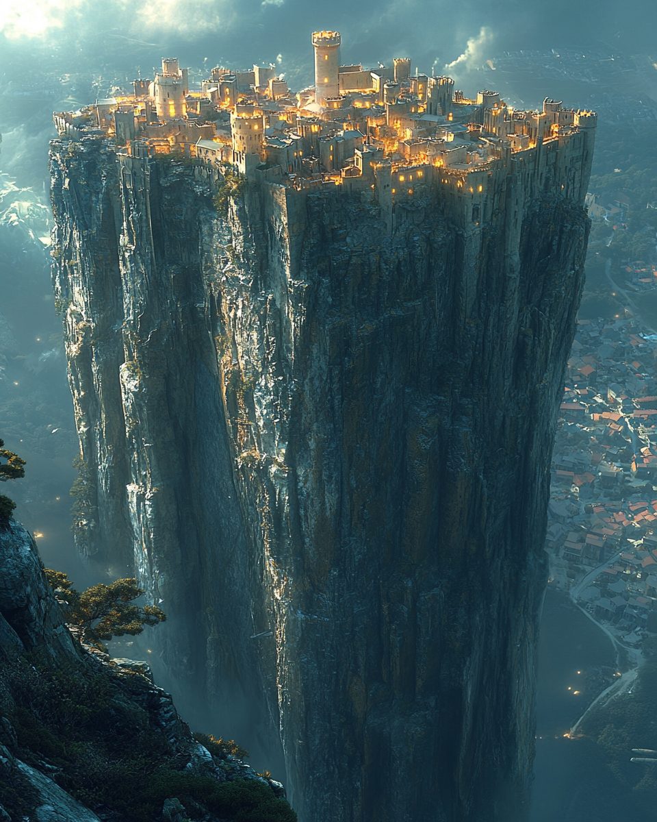 The Golden Castles of the Mountains
