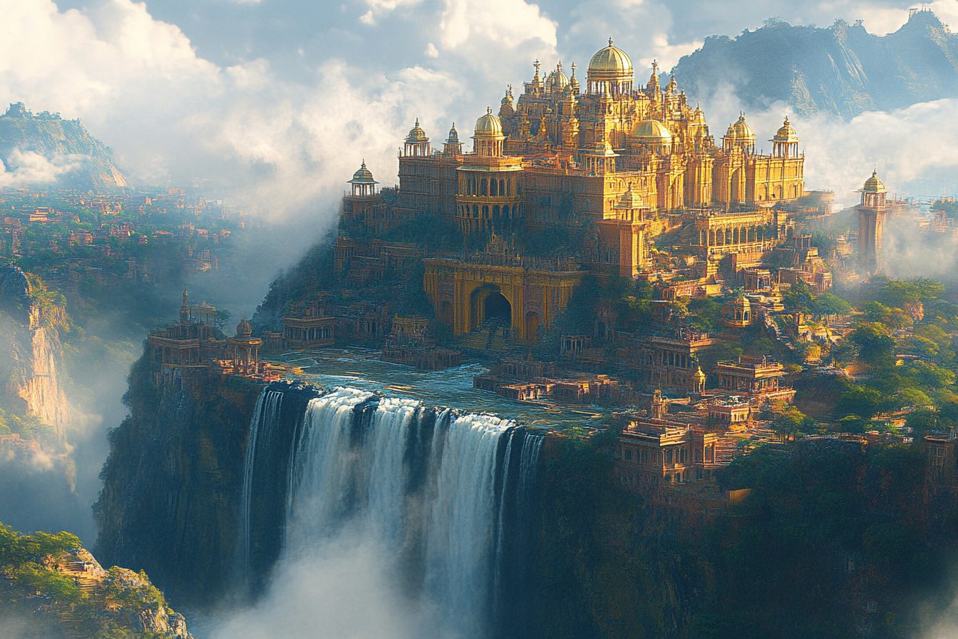 The Golden Castles of the Mountains