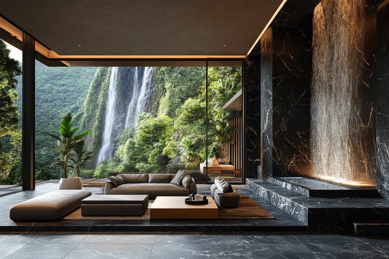Luxurious Homes with Amazing Waterfall Views