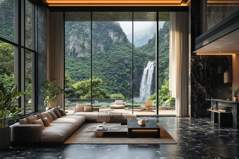 Luxurious Homes with Amazing Waterfall Views