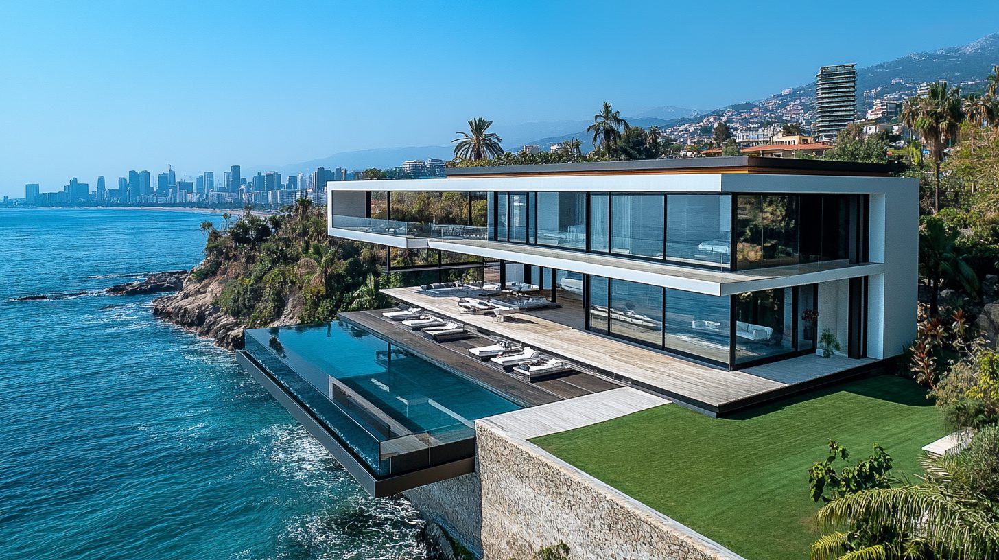 Modern and Luxurious Waterfront Houses
