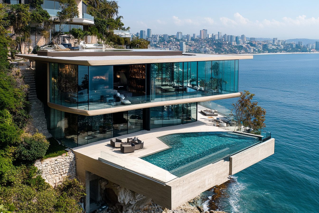 Modern and Luxurious Waterfront Houses