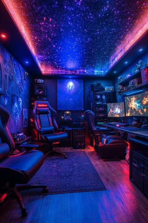 8 Cool Gaming Room Ideas to Turn a Boring Room into a Computer Gaming ...