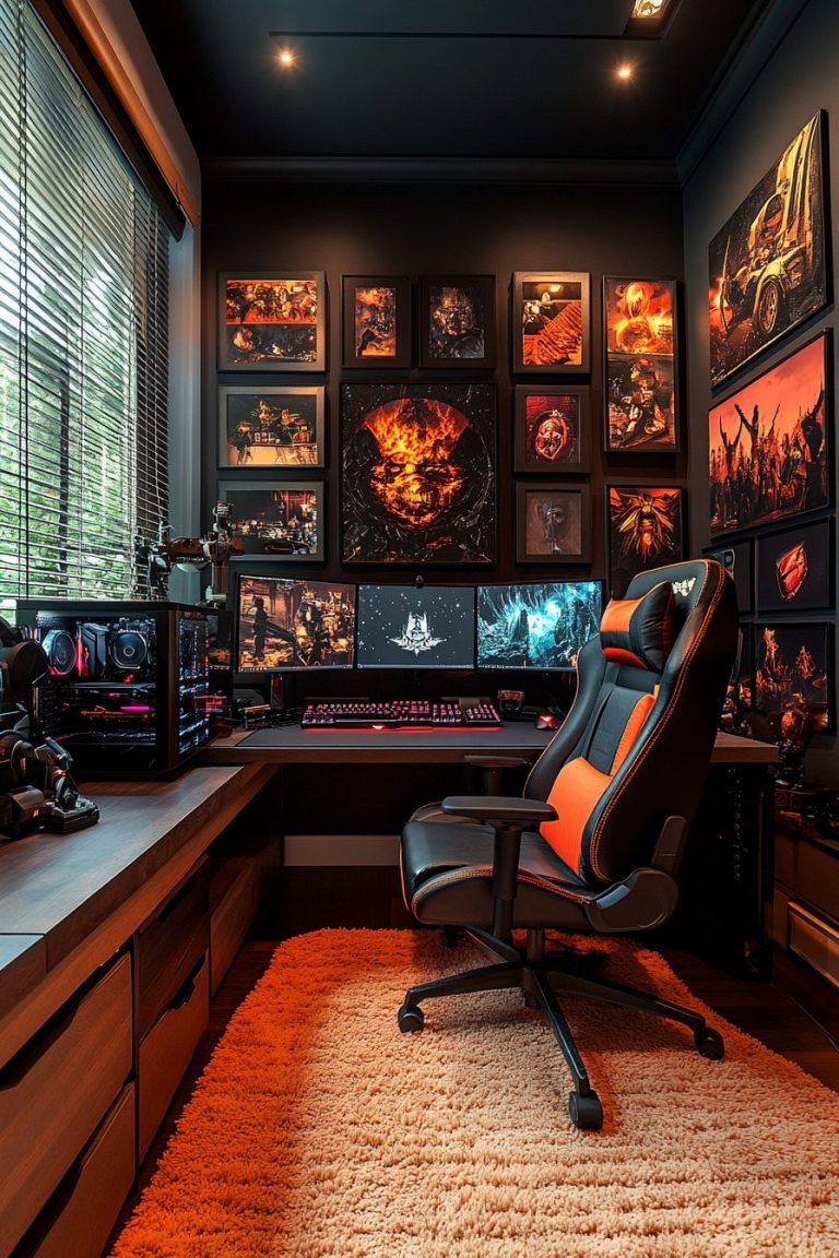 8 Cool Gaming Room Ideas to Turn a Boring Room into a Computer Gaming ...