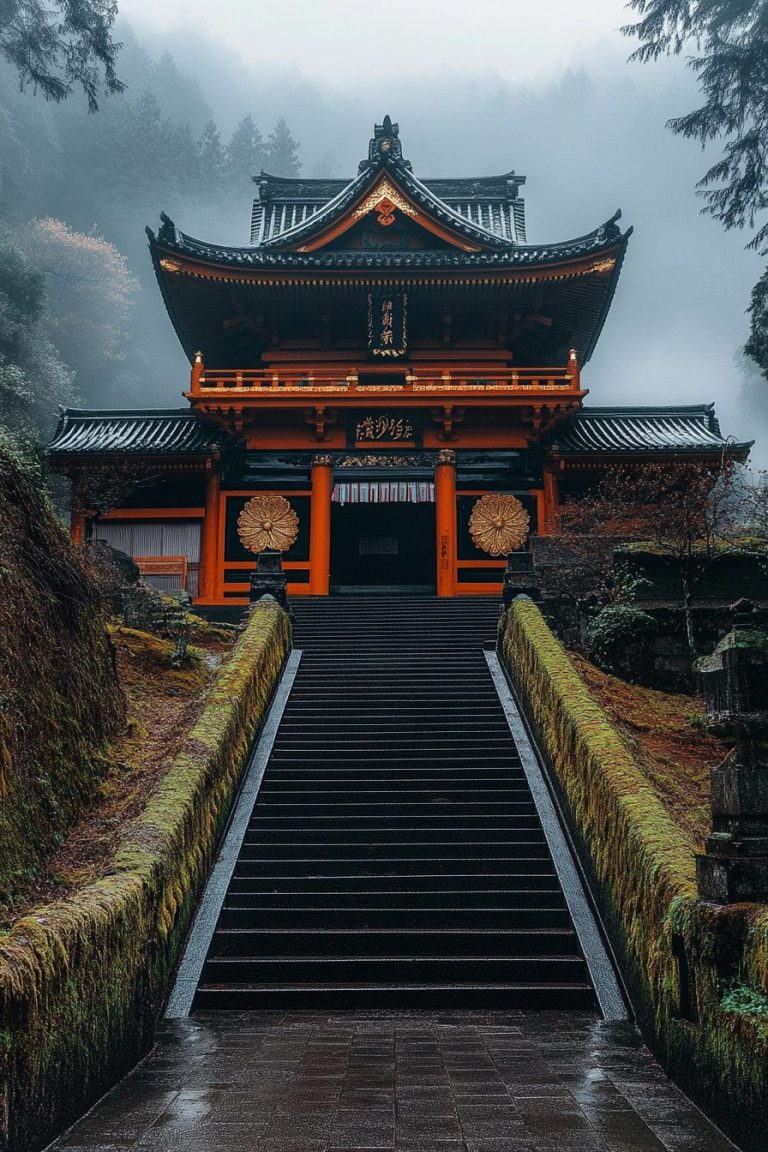 Beautiful Japanese Temple Gates
