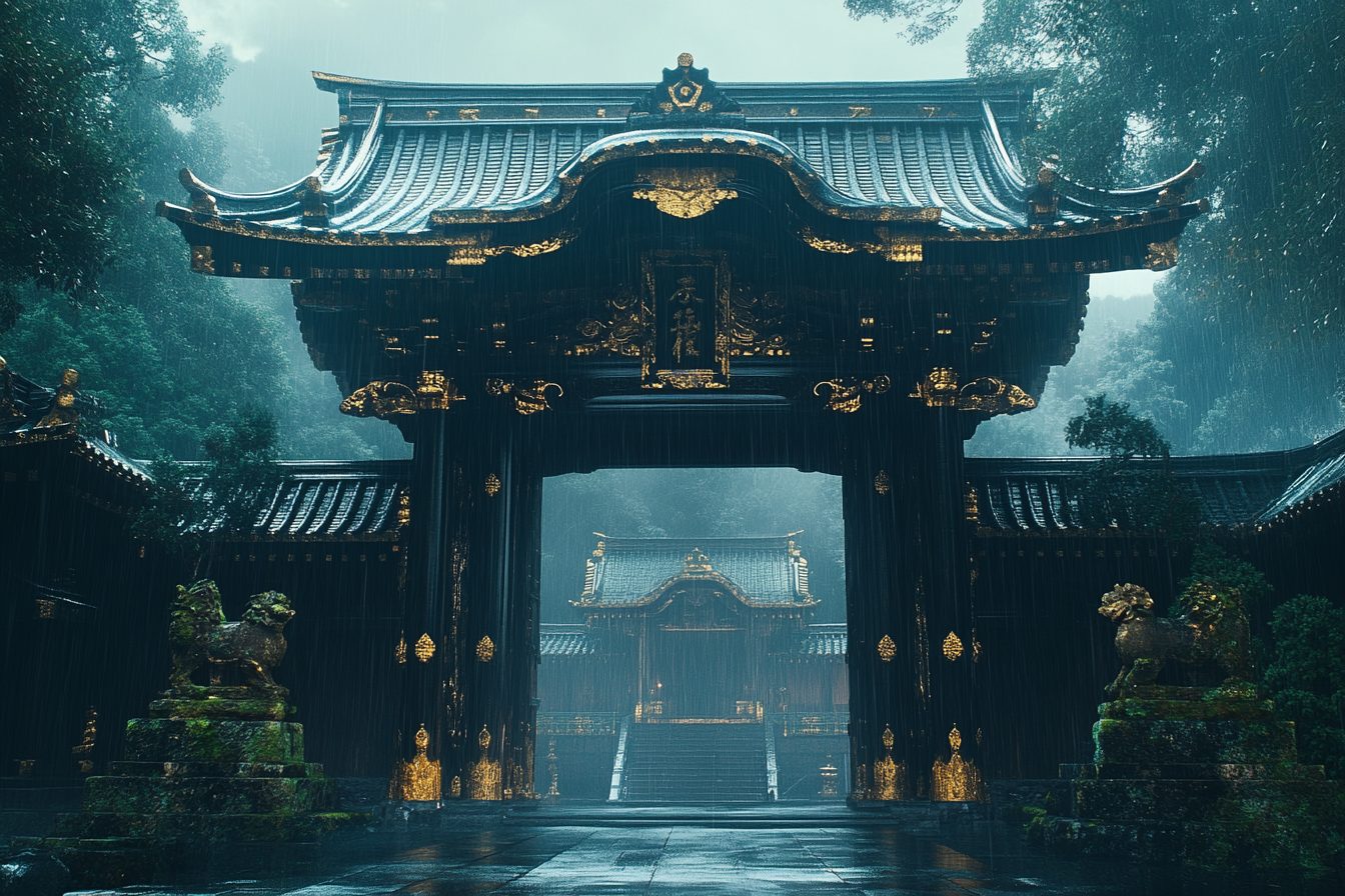 Beautiful Japanese Temple Gates