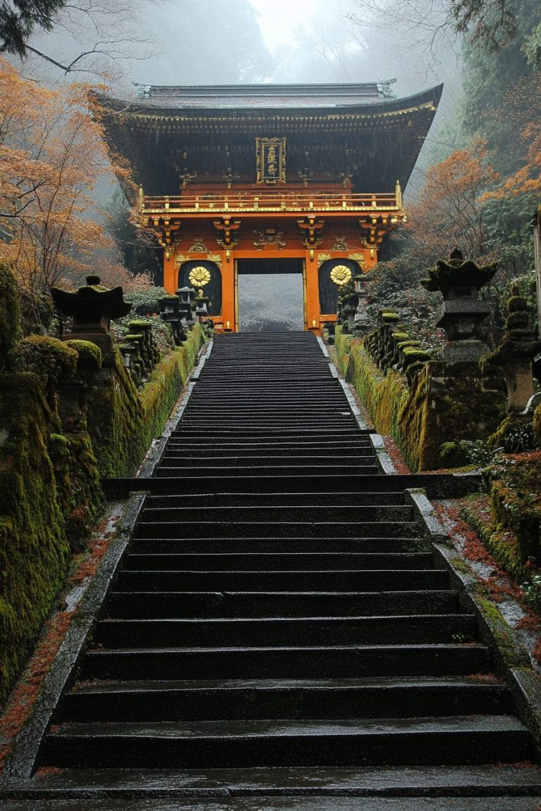 Beautiful Japanese Temple Gates