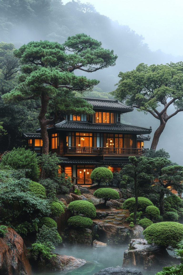 Houses within the Iconic Forests of Japan