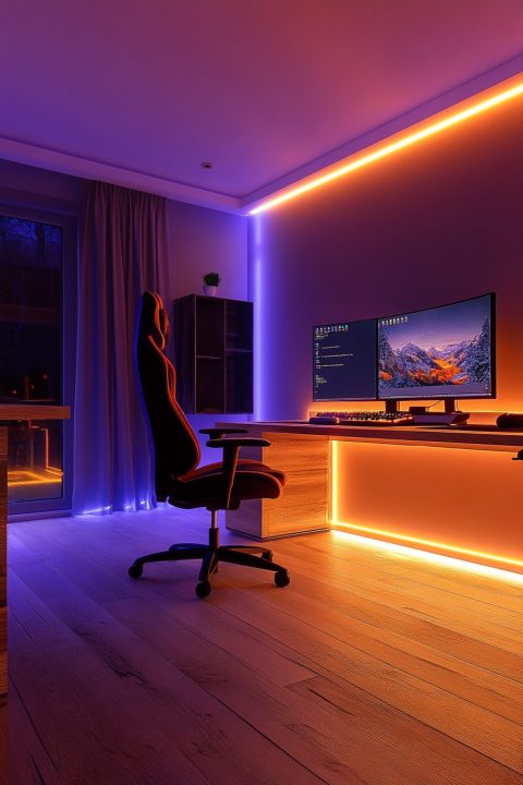 8 Cool Gaming Room Ideas to Turn a Boring Room into a Computer Gaming ...