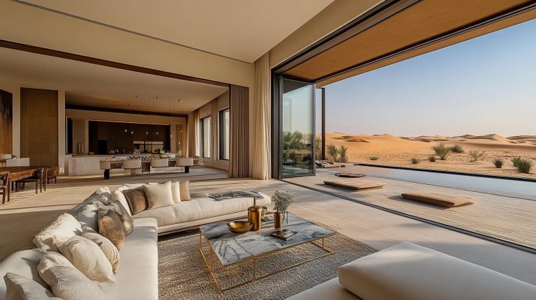 Desert Home Interiors with Earthy Accents