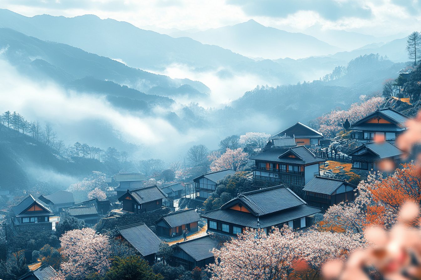 Beautiful Japanese Villages of the Mountains