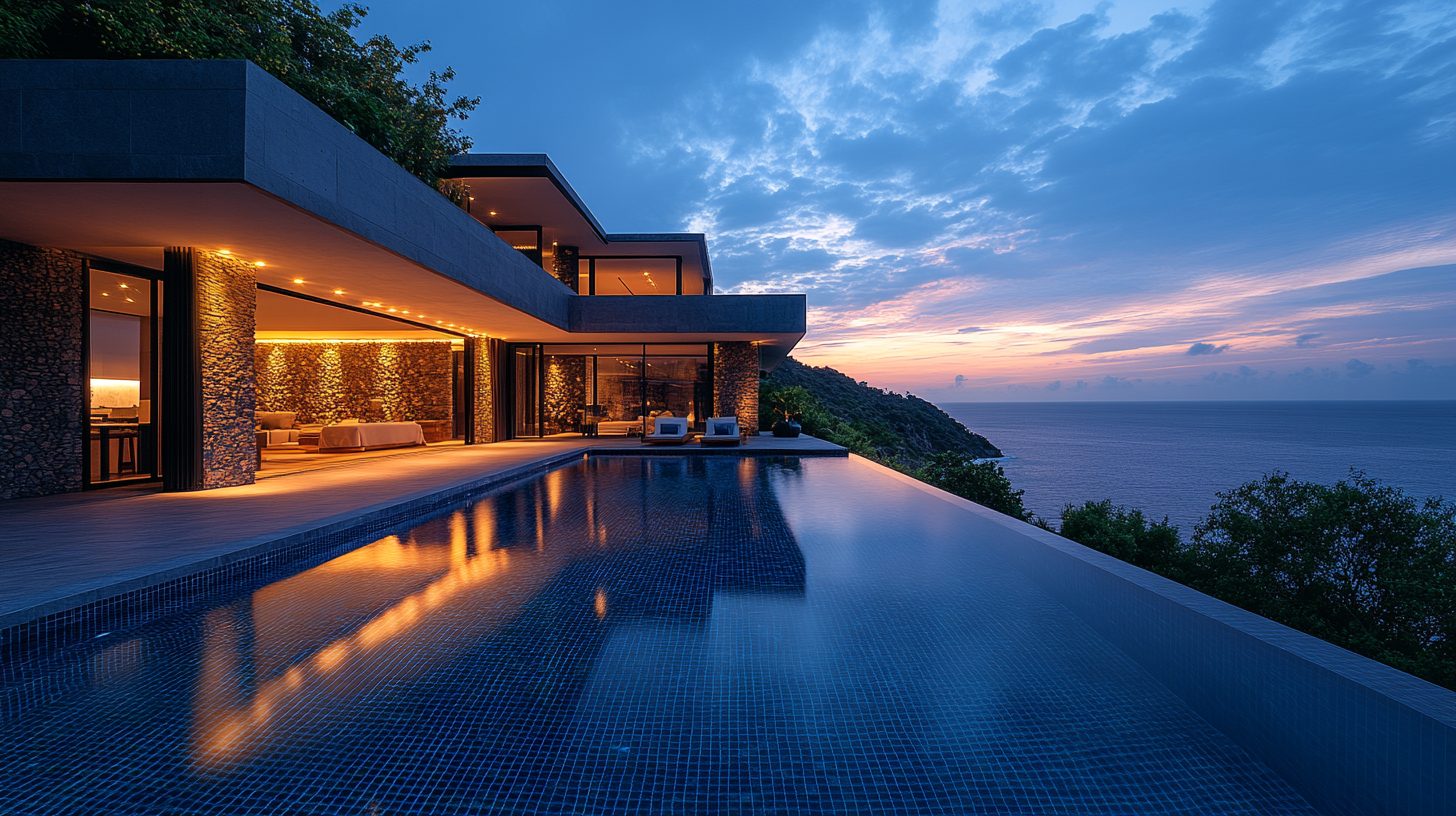 Infinity Pools with Amazing Seafront Views