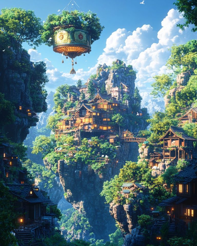 A Fantasy World in Japan – Anime Vibes