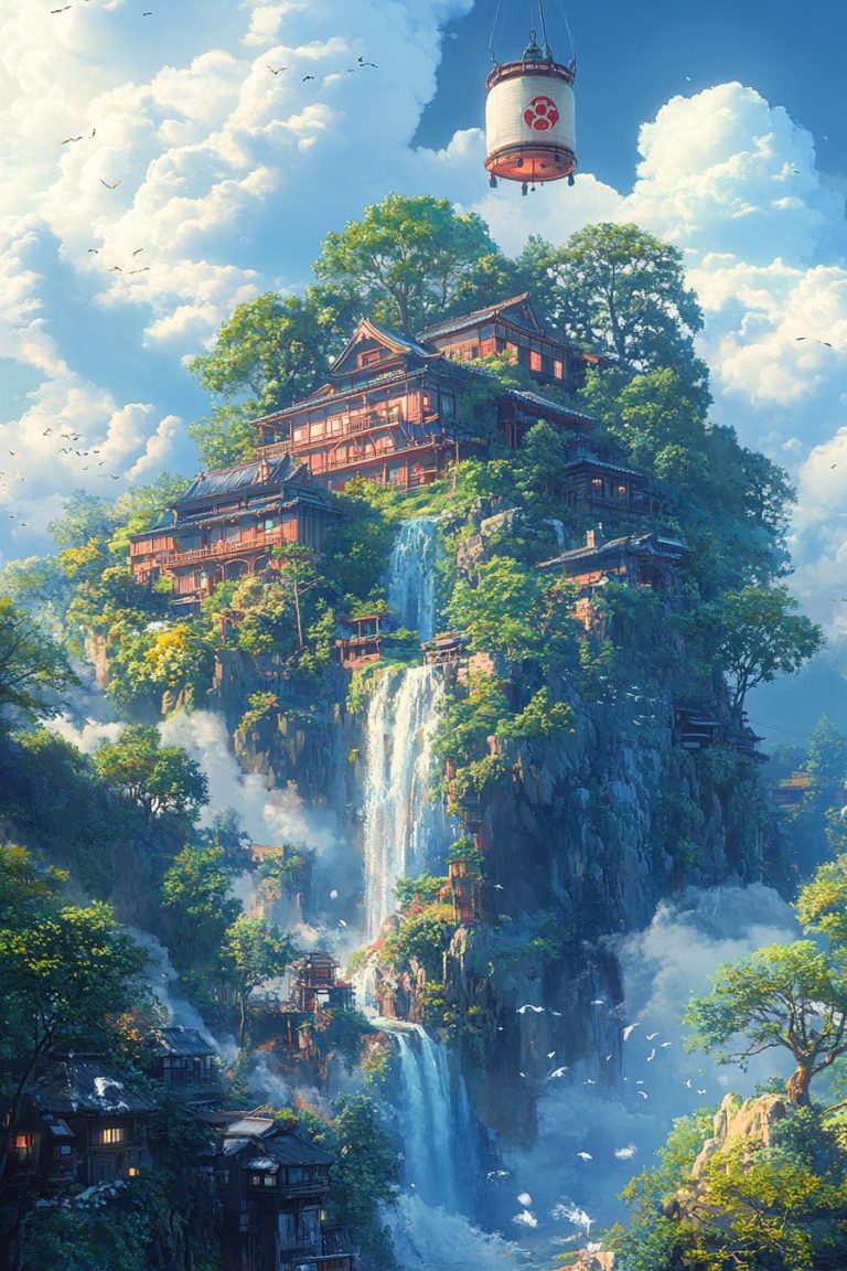 A Fantasy World in Japan – Anime Vibes