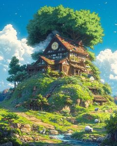 A Fantasy World in Japan – Anime Vibes