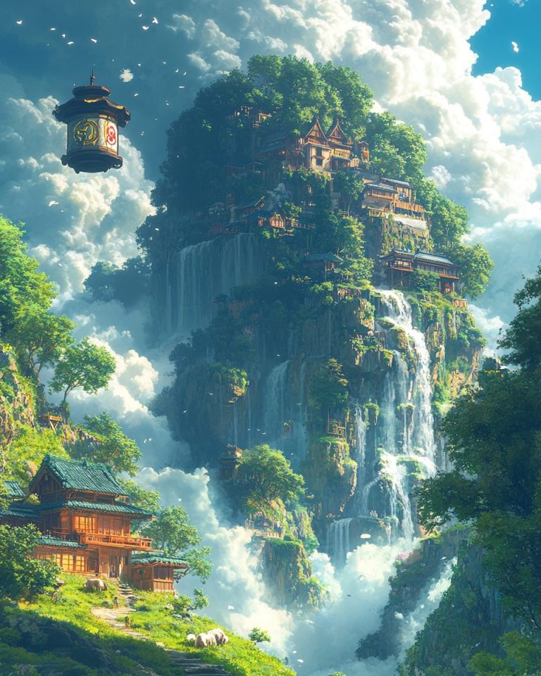A Fantasy World in Japan – Anime Vibes