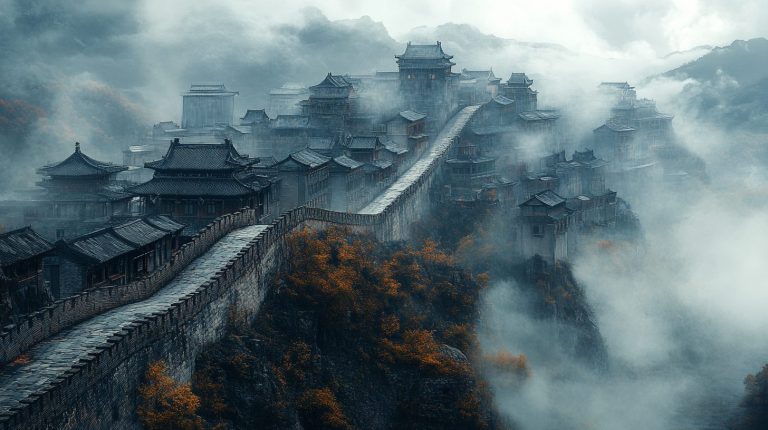 Ancient Chinese Buildings and Walls