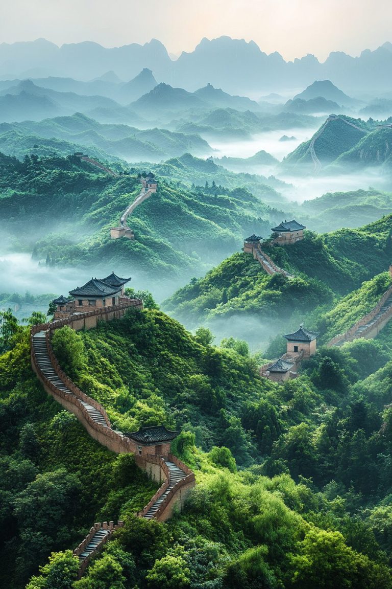 Ancient Chinese Buildings and Walls