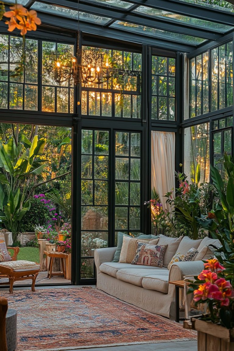 Glass Homes with Beautiful Surroundings