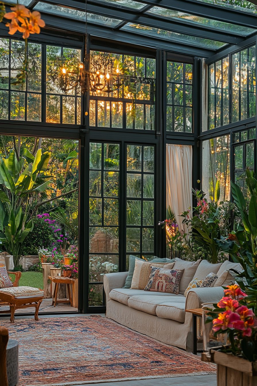 Glass Homes with Beautiful Surroundings
