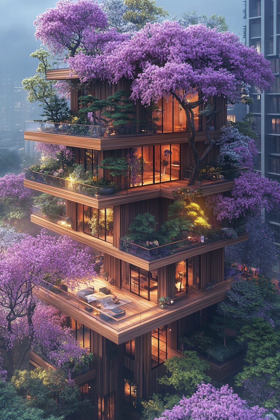 Nature Focused Apartment Buildings