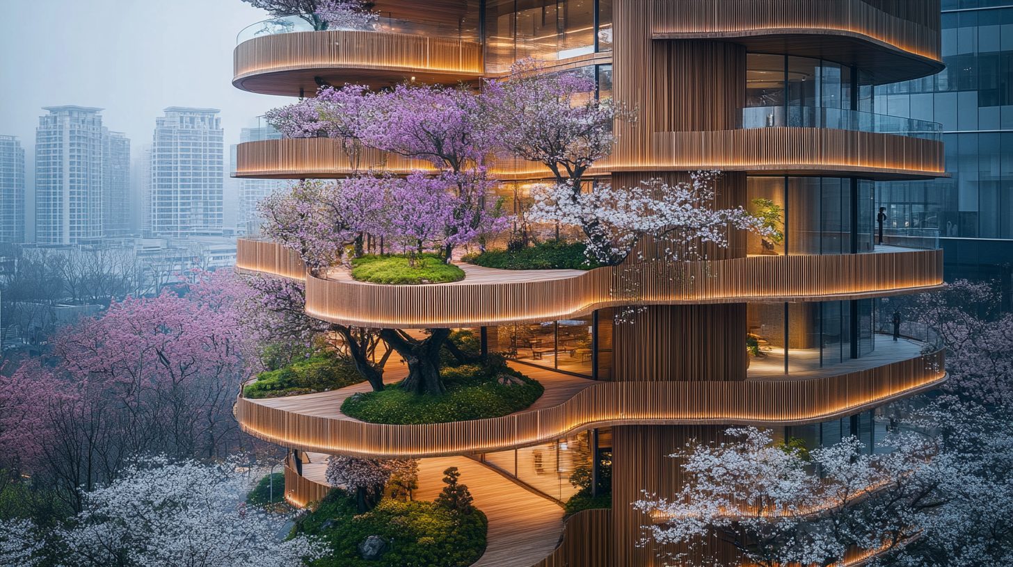 Nature Focused Apartment Buildings