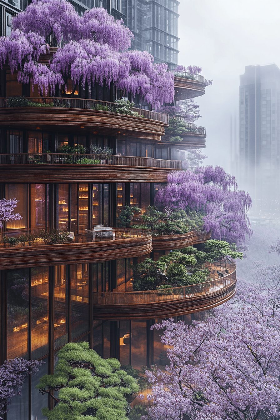 Nature Focused Apartment Buildings