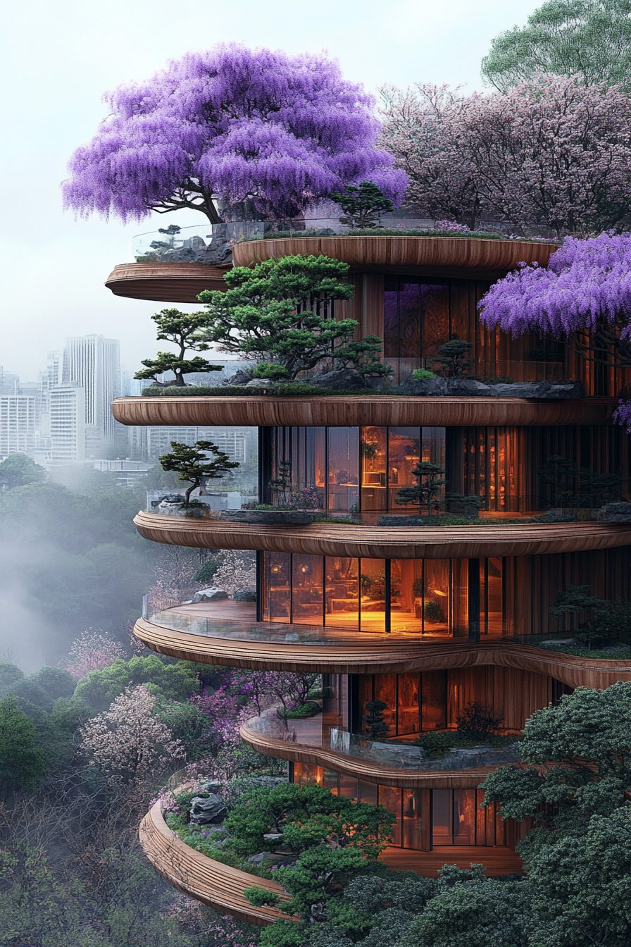 Nature Focused Apartment Buildings