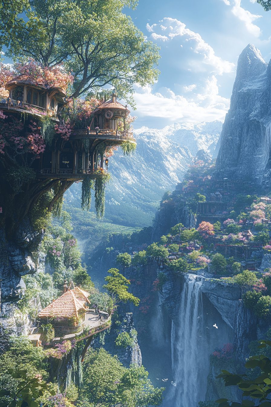The Whimsical Treehouses with a Beautiful View