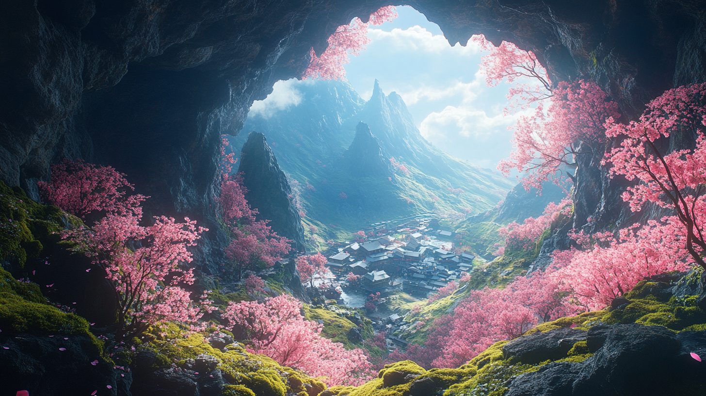 Villages Hidden in the Mountain Region of Japan