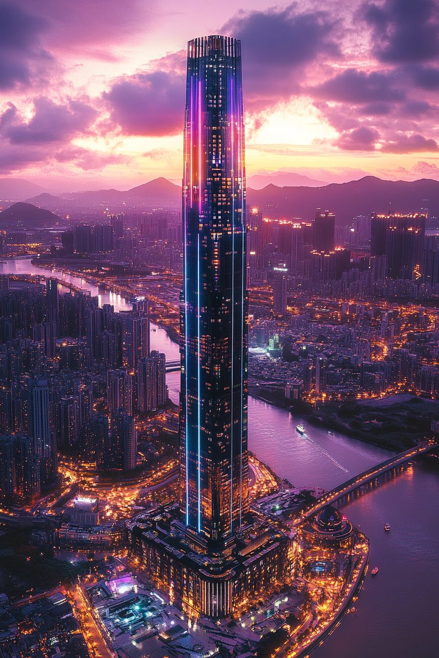 Mega Futuristic Skyscrapers