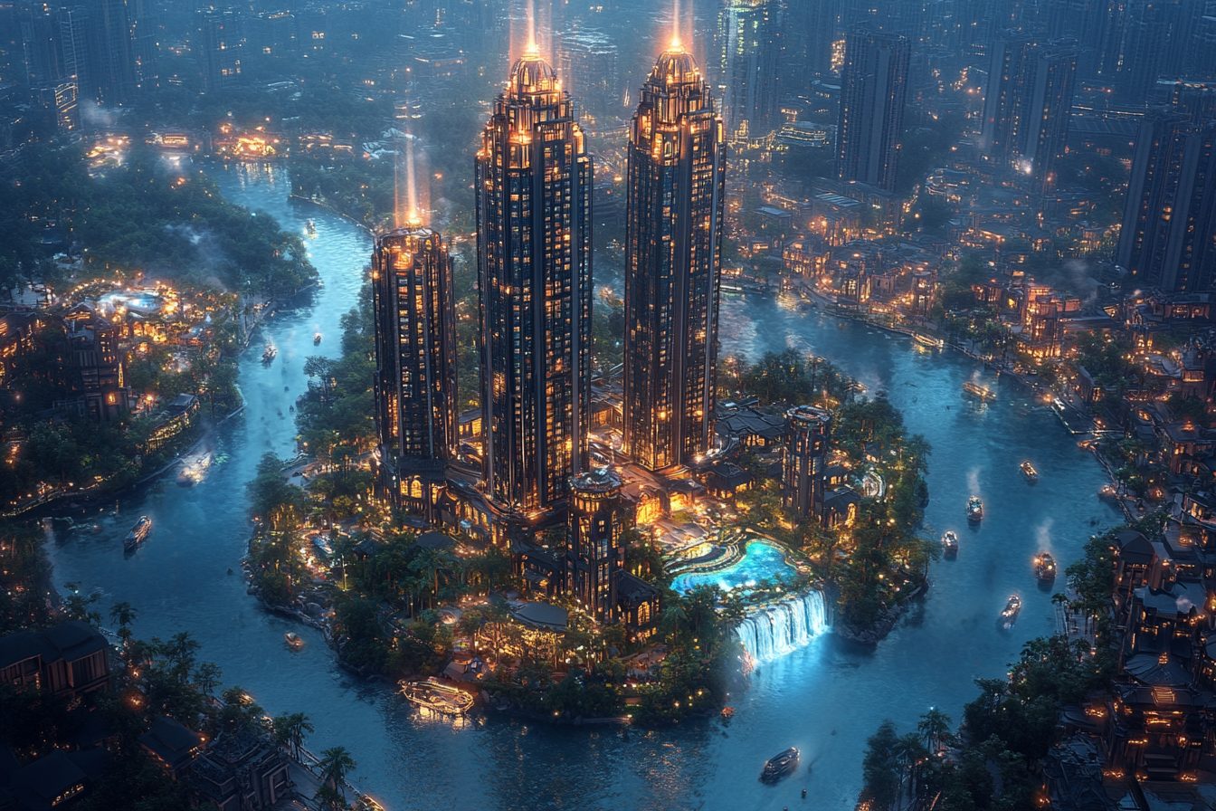 Mega Futuristic Skyscrapers