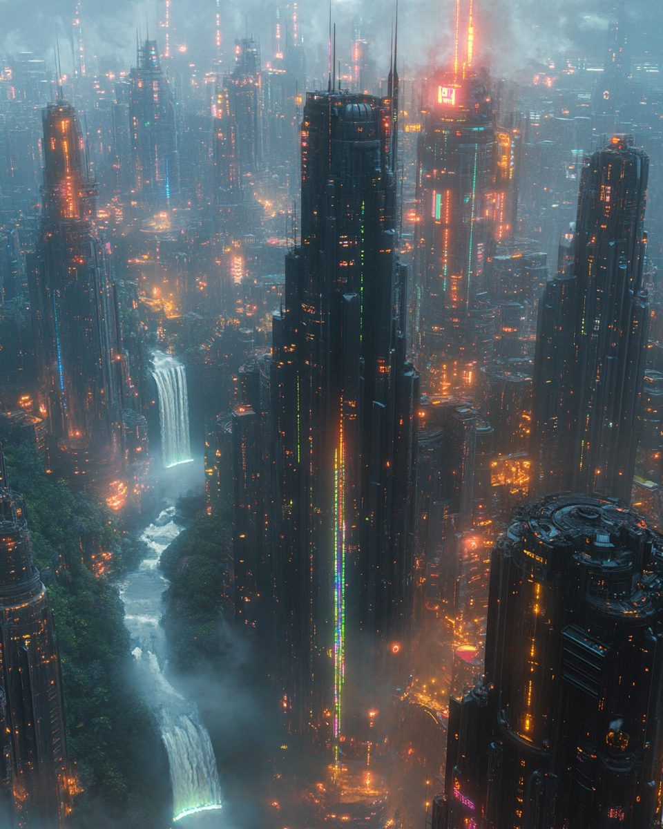 Mega Futuristic Skyscrapers