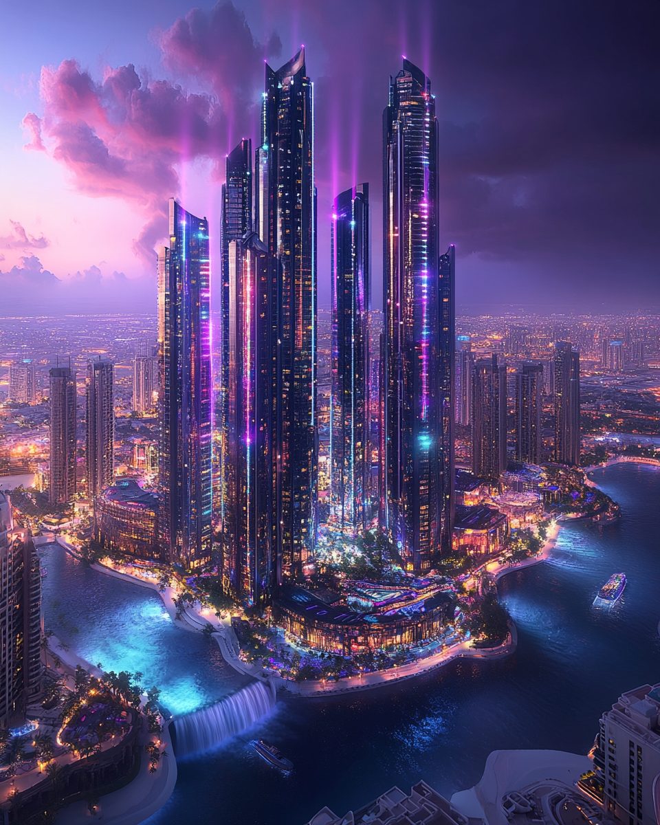 Mega Futuristic Skyscrapers