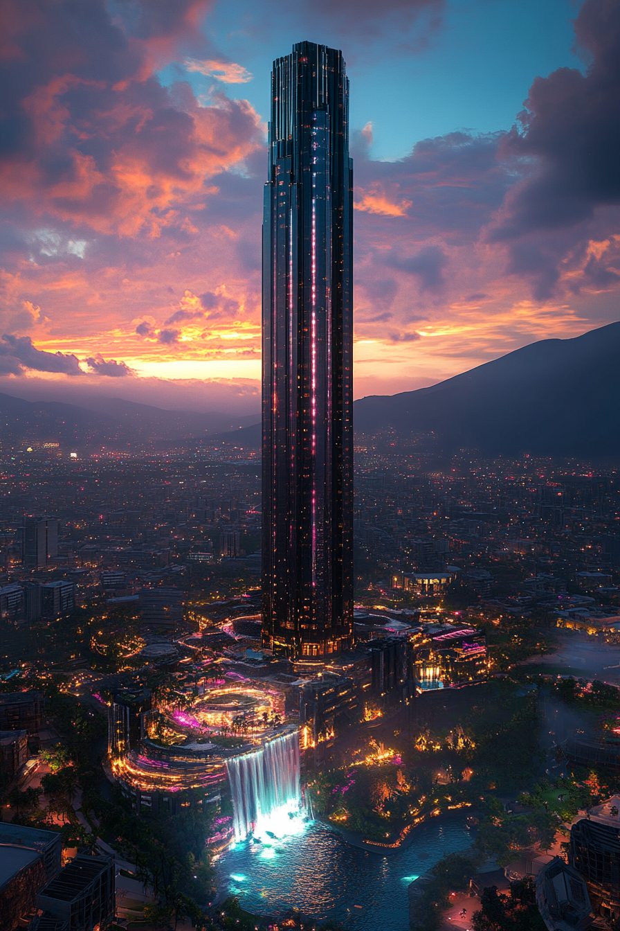 Mega Futuristic Skyscrapers