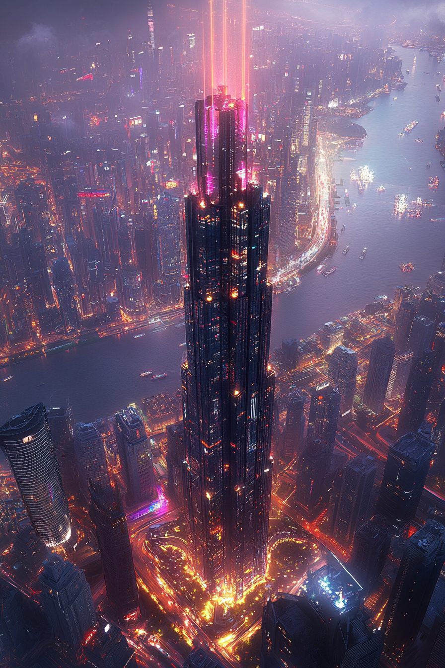 Mega Futuristic Skyscrapers