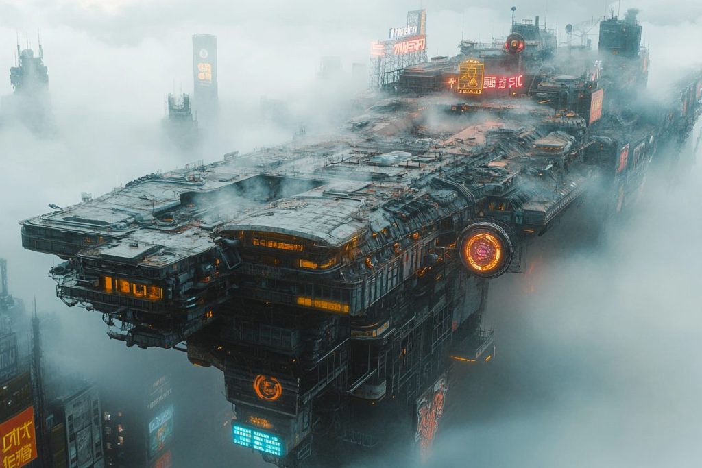 A City Above a City – Cyberpunk