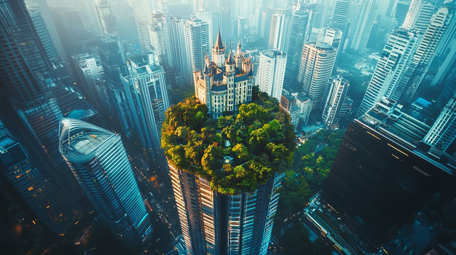 Castles on Top of Skyscrapers