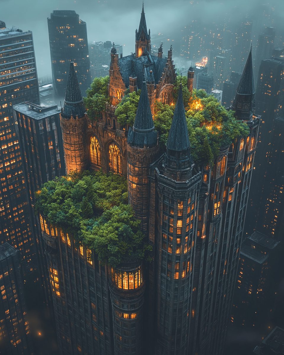 Castles on Top of Skyscrapers