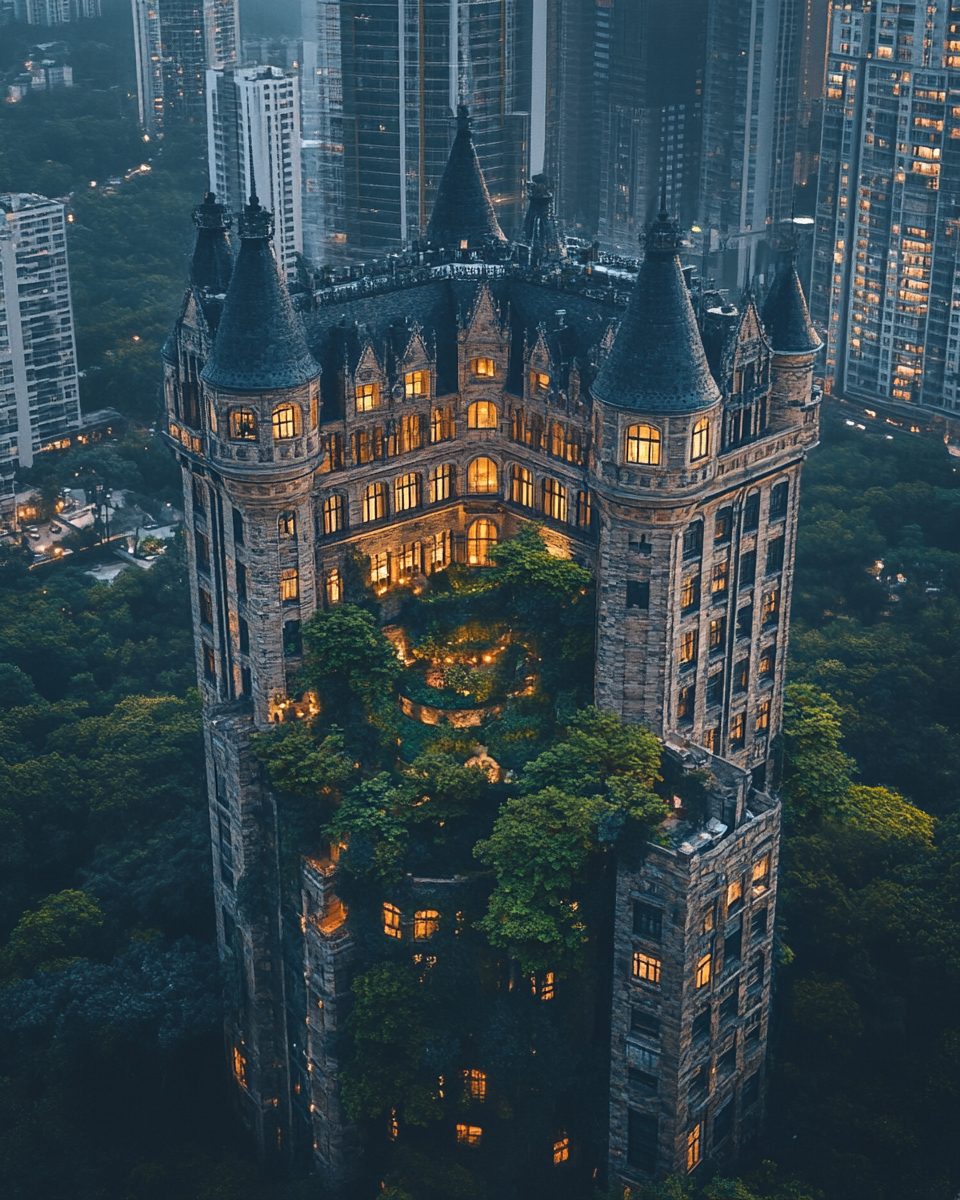Castles on Top of Skyscrapers