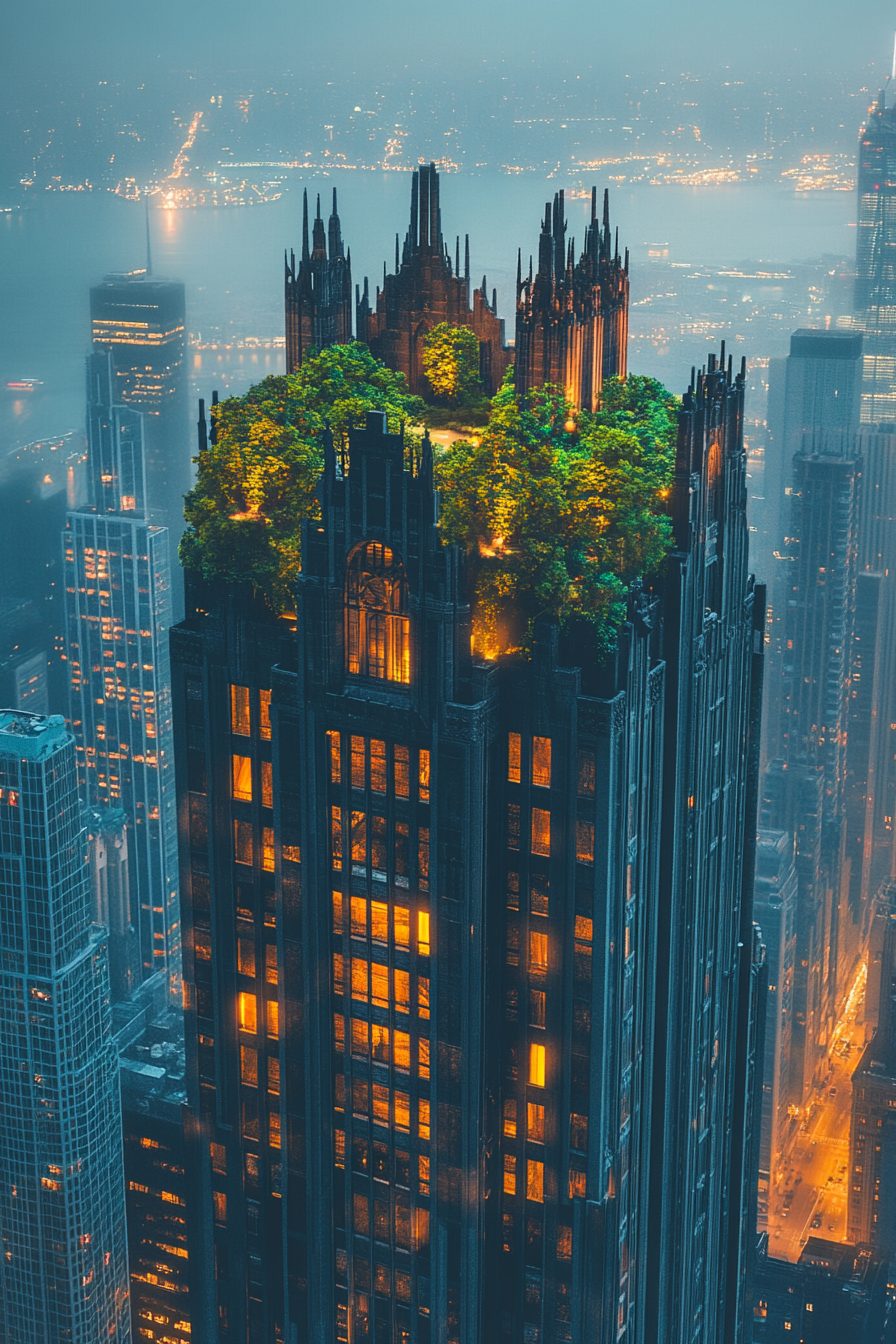 Castles on Top of Skyscrapers