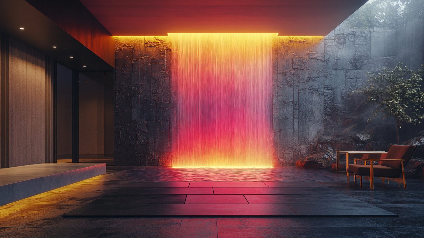 House Interiors with Neon Lighting Designs