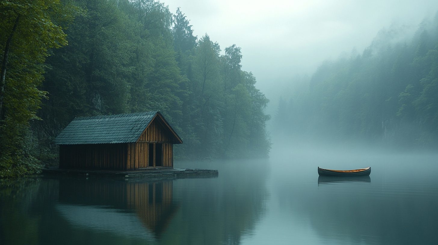 Mysterious and Secluded Lakehouses