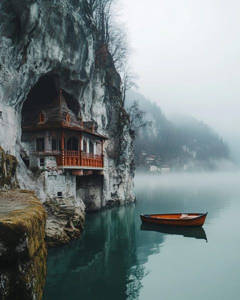 Mysterious and Secluded Lakehouses