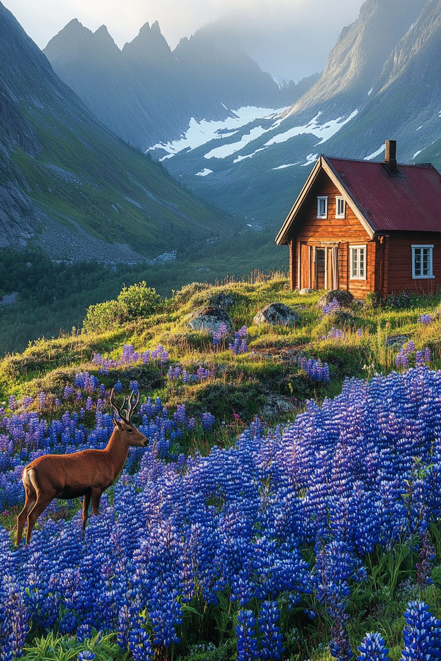Rustic Homes on Beautiful Landscapes