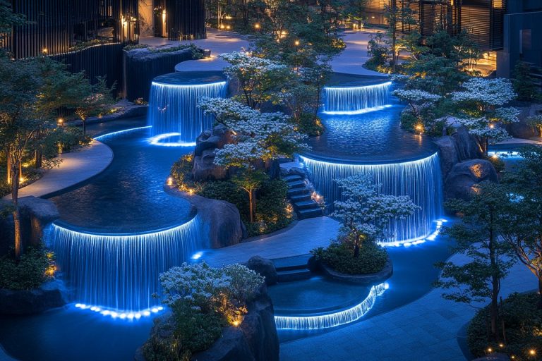 The Blue Neon Gardens